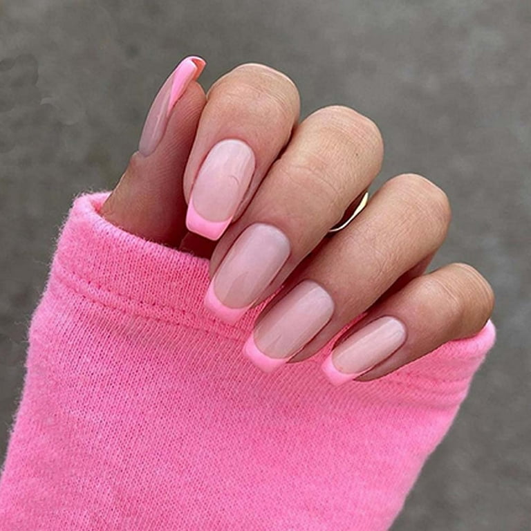 Light Pink French Manicure