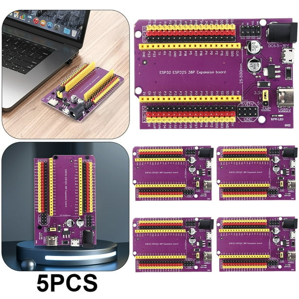 Módulo desarrollo ESP32 USB 38Pin TYPE-C/Módulo MICRO Placa expansión ... Módulo desarrollo ESP32 USB 38Pin TYPE-C/Módulo MICRO Placa expansión ...