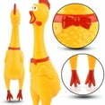 BESTSKY 2026 New Squeeze Shrilling Screaming Rubber Chicken Pet Dog ...