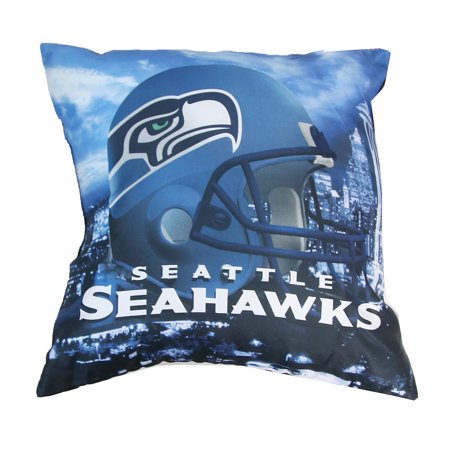 Seattle Seahawks Photo Pillow 18x18