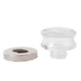 Percolator Top Knobs Clear Glass Set of 2 Sizes Small and Large ...