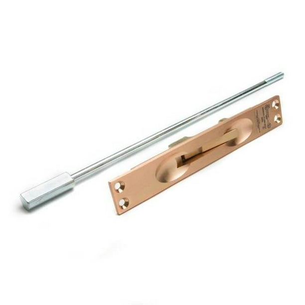 Ives Fb458 Manual Flush Bolt For Metal Fire Door 12" Rod And 3/4" Throw ...