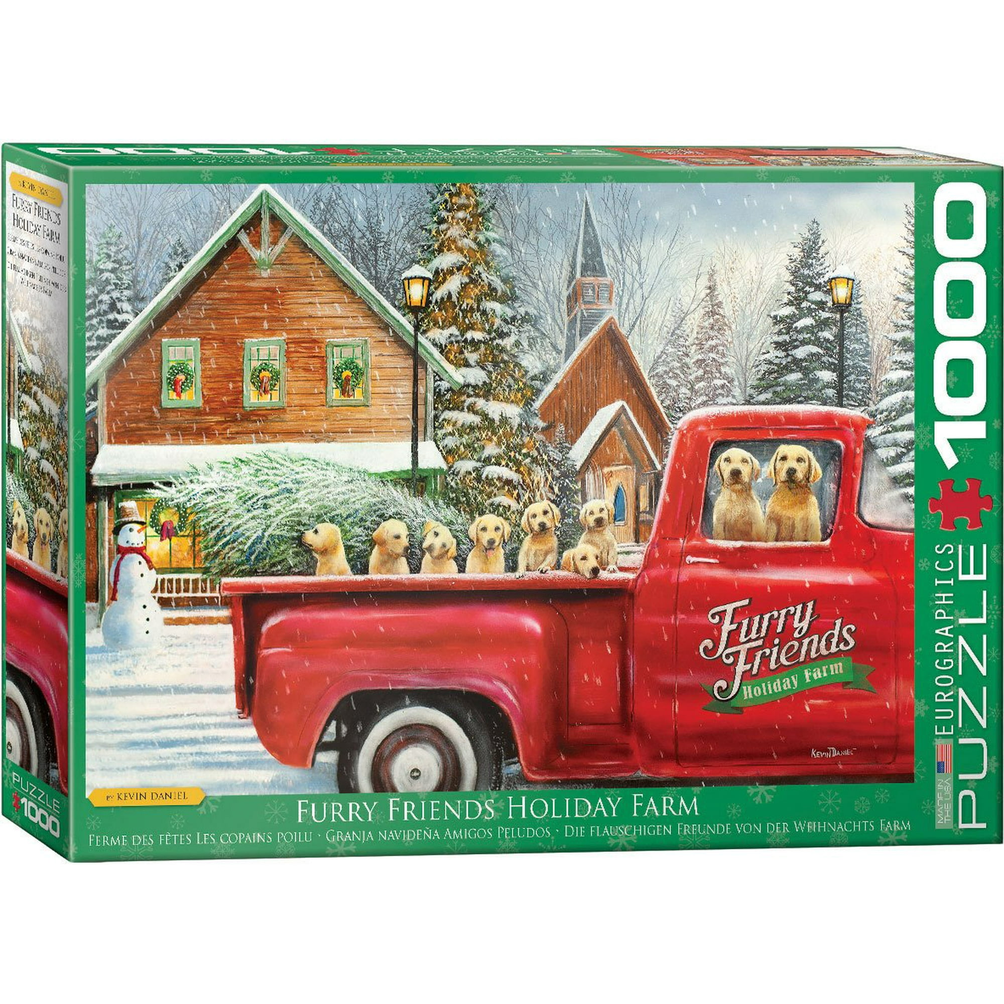 Click here for Eurographics - Furry Friends Holiday Farm  1000 Pc... prices