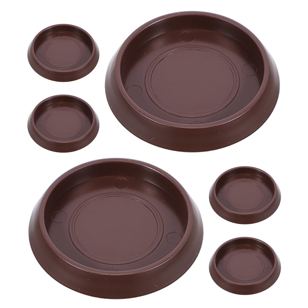 Click here for Minkissy 6pcs Non-Slip Furniture Coasters Brown Pl... prices