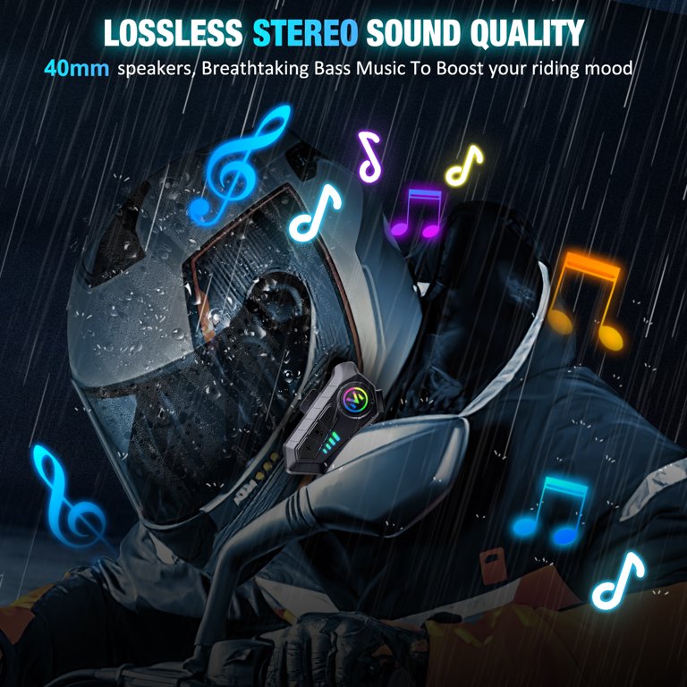 Motorcycle Helmet Music