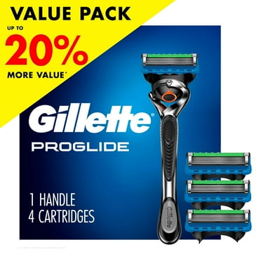 Gillette ProGlide Walmart Exclusive Value Bundle - ProGlide handle with ...