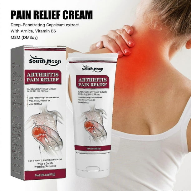 Joint Pain Cream relieves pain in joints, knees, cervical spine, lumbar ...