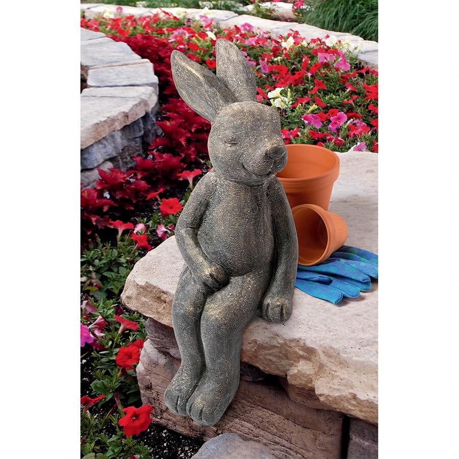 Design Toscano Residing Rabbit Sitting Bunny Statue - Walmart.com