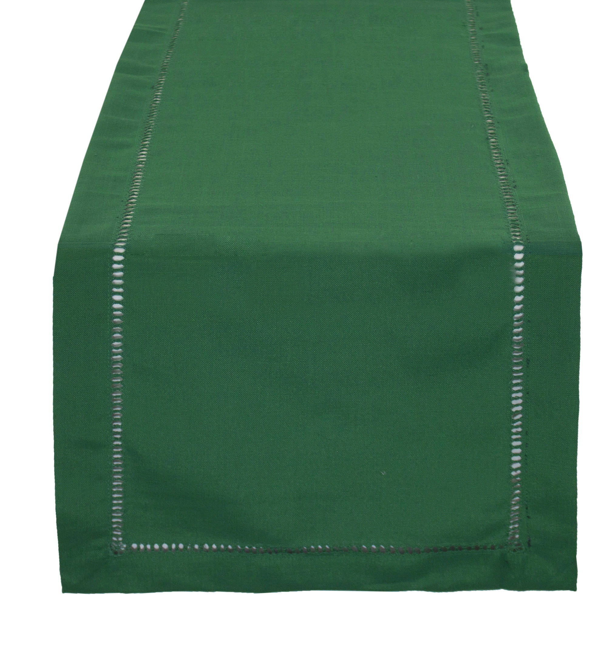 Fennco Styles Stylish Solid Color with Hemstitched Border Table Runner ...