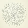 Luxen Home Silver Metal Abstract Sticks Wall Decor - Walmart.com