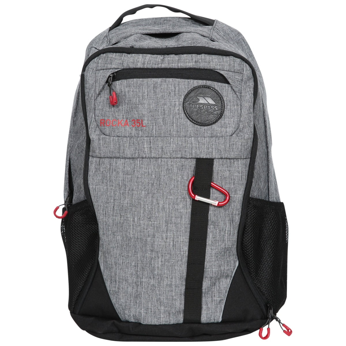 Click here for Trespass Adults Backpack Grey 35 Litre With Zipped... prices