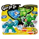 Heroes of Goo Jit Zu Super Stretchy 2-Pack Action Figures, Thrash vs ...