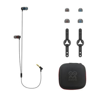 Philips SHS3200BK/37 Flexible Earhook Headphones, Black - Walmart.com