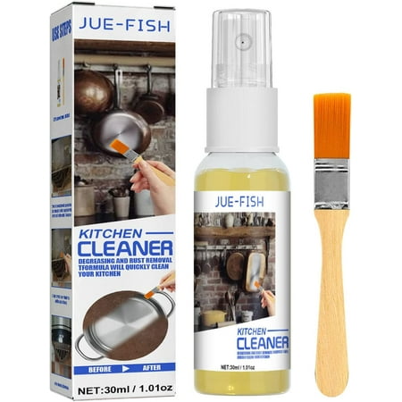 Strong Kitchen Heavy Duty Degreaser Spray, Multi-Surface Grease Stain ...