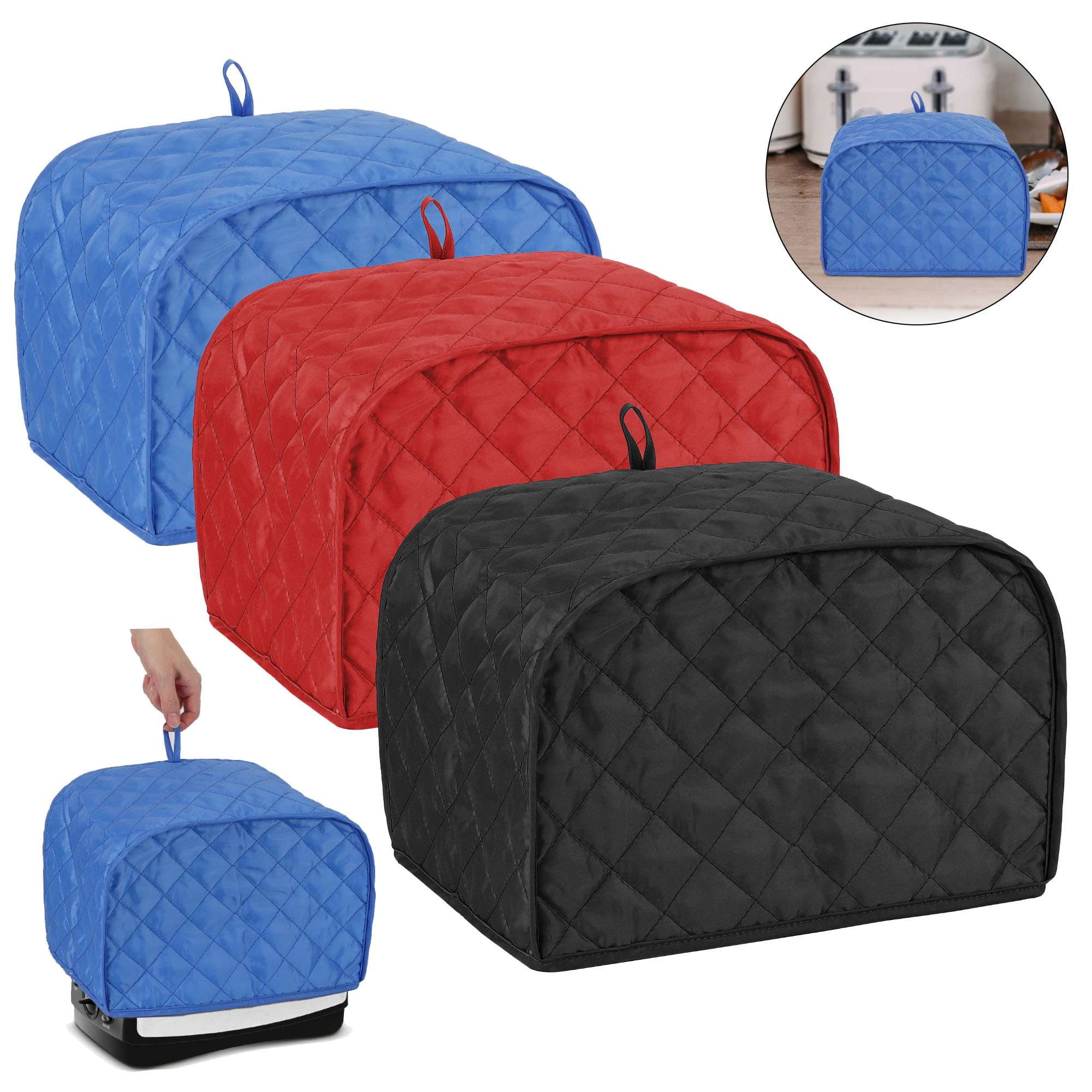 Deago Polyester Quilted Toaster Cover 2 Slice Kitchen Small Appliance ...