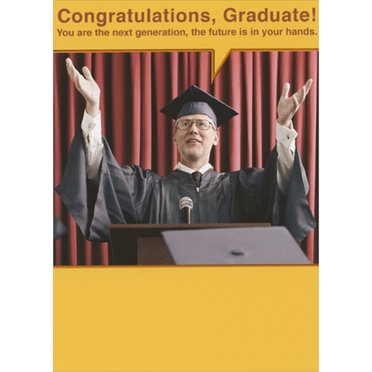 Avanti Press Baby Heck Yeah Funny Graduation Congratulations Card ...