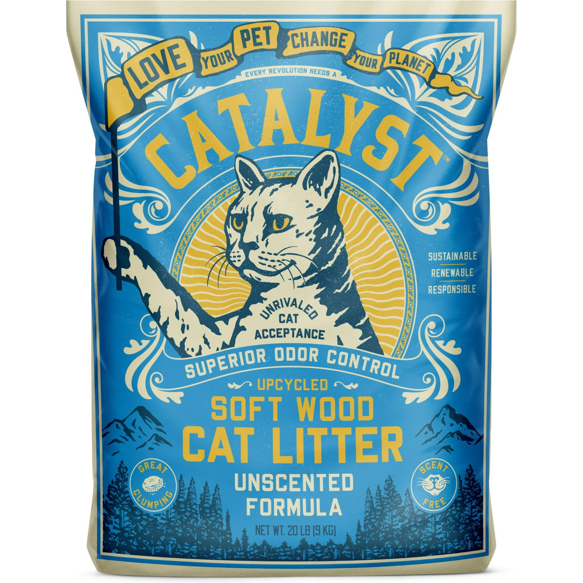 Click here for Catalyst Pet Unscented Formula Cat Litter  9.07-Kg... prices