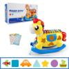 Multifunctional Intellectual School Bus Toy Pony Xylophone ...