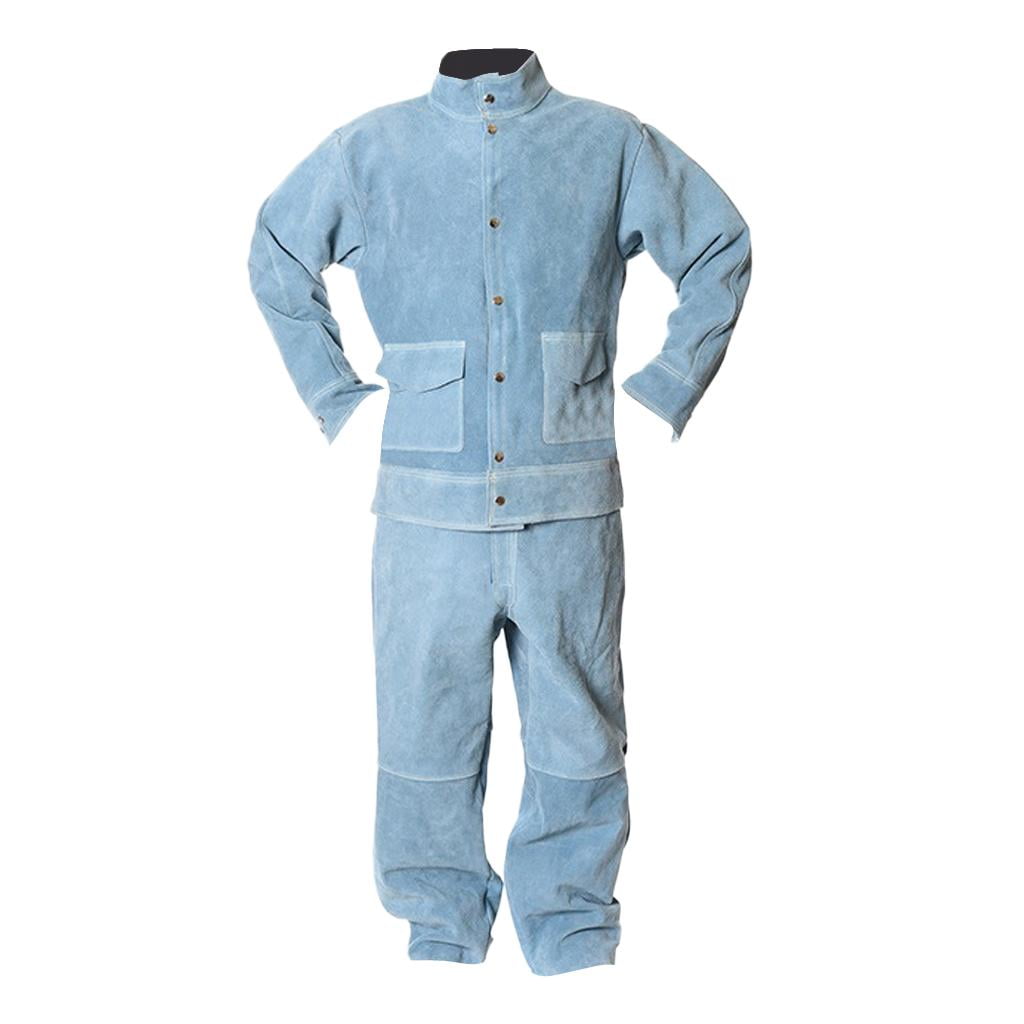 Ropa de soldador ignífuga - Chaqueta / pantalones / para soldar, Ropa ...