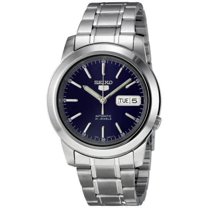 Seiko 5 Automatic Blue Dial Stainless Steel Men's Watch SNKP17J1 ...