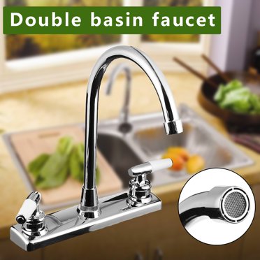 Dura Faucet Classical Hi-Rise RV Kitchen Faucet - Bisque Parchment ...
