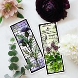 Vintage Flower and Text Background Clear Stamps Retro Flower Embossing ...