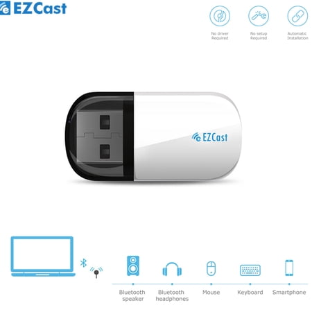 Mini WiFi Receiver USB Wireless Network Card 600mbps Bluetooth 5G Dual ...