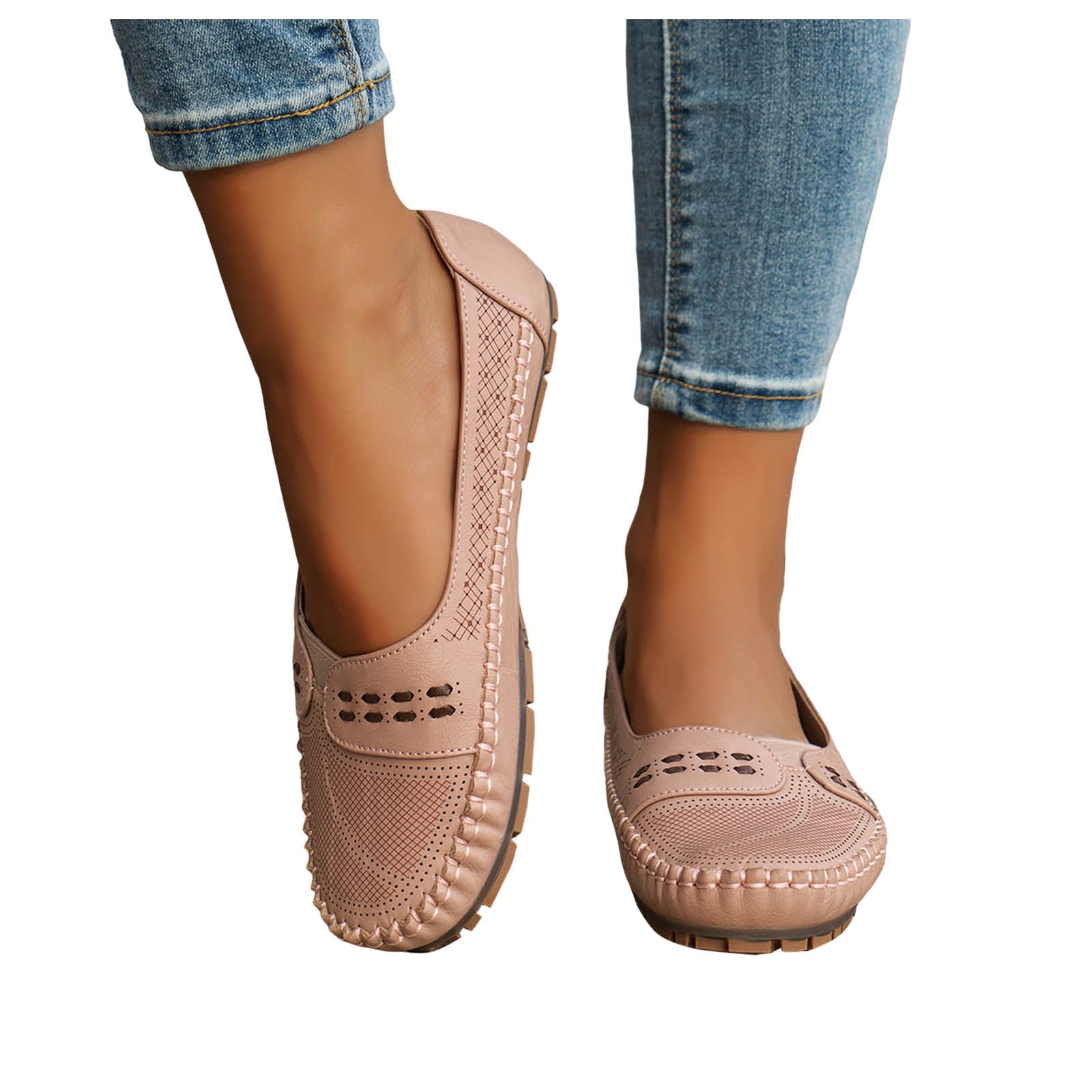 Click here for Oyedens Womens Slip On Loafers Walking Shoes Comfo... prices