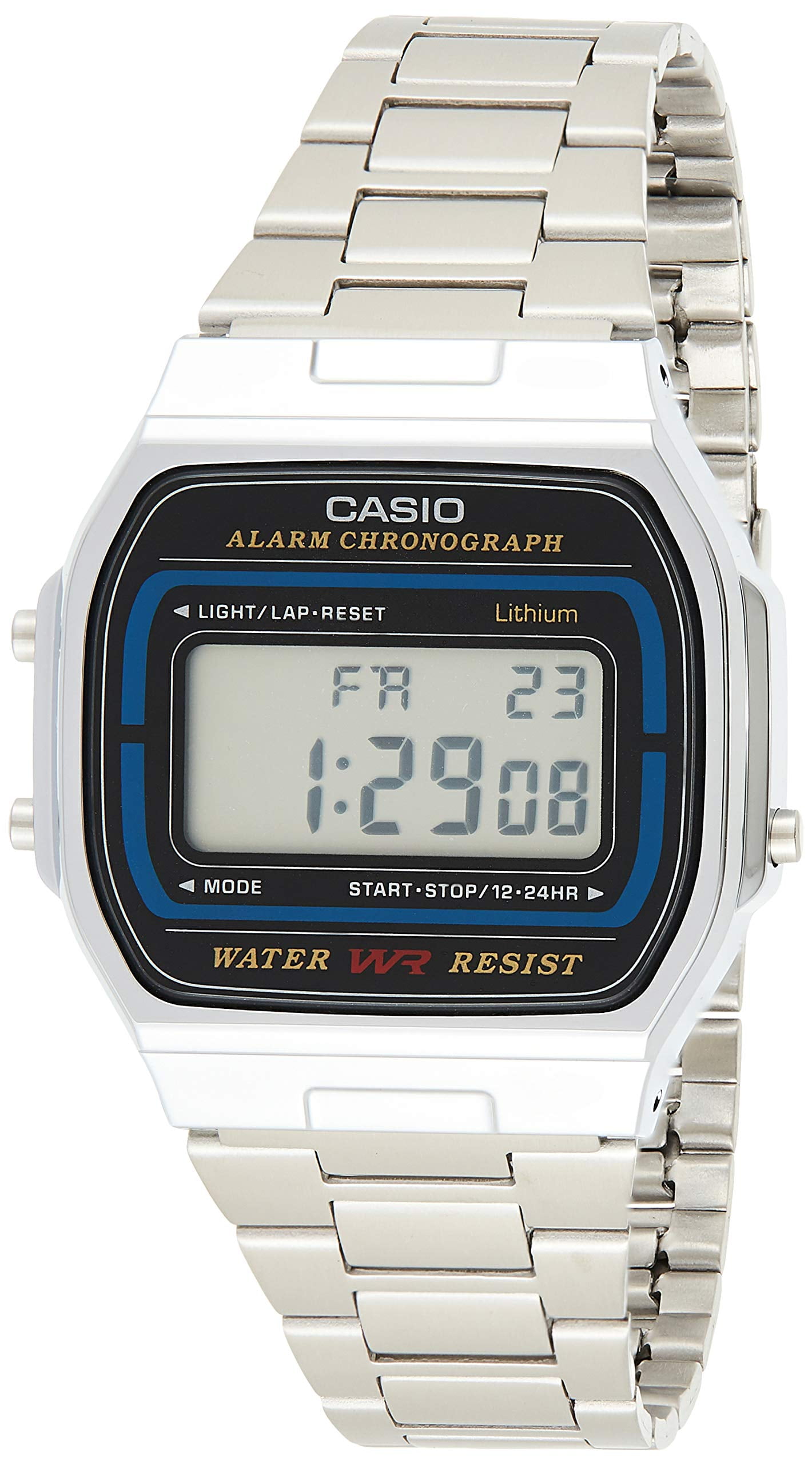 Casio Men's A164WA-1V Year-Round Retro Digital Watch - Walmart.com