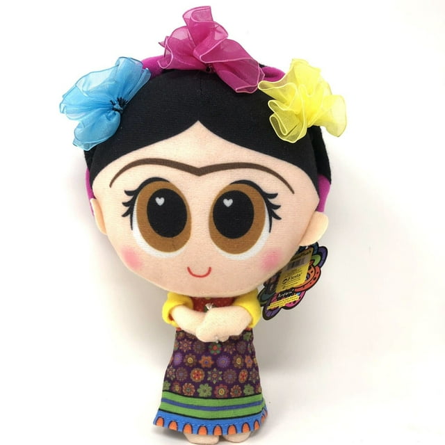 Amparin 8 Inch Frida Kahlo Plush Doll - World Famous Mexican Artist ...