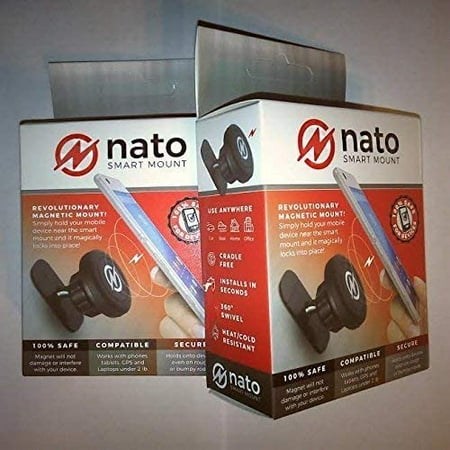 NATO Smart Mount - (2 Pack Set) for-Smartphones, Tablets, Devices