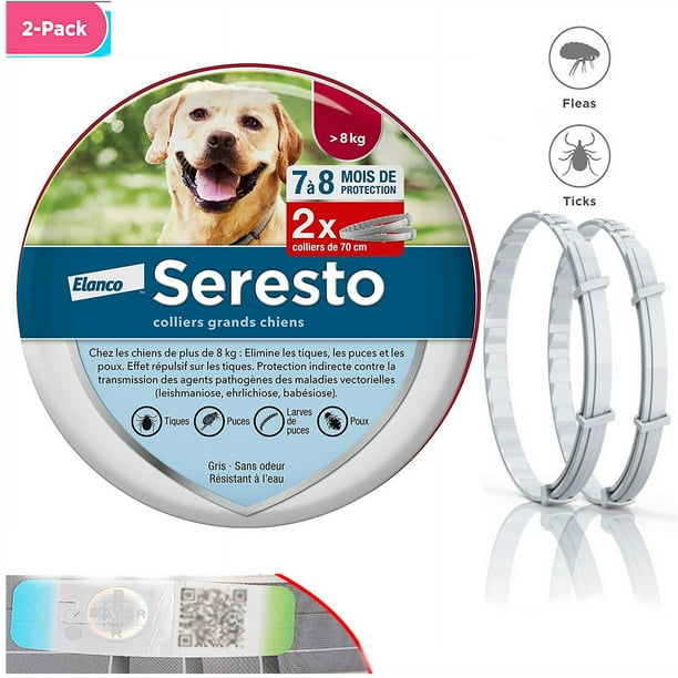 Nuevos Lanzamientos 2 Paquetes De Collar Antipulgas Para Mascotas Y ...