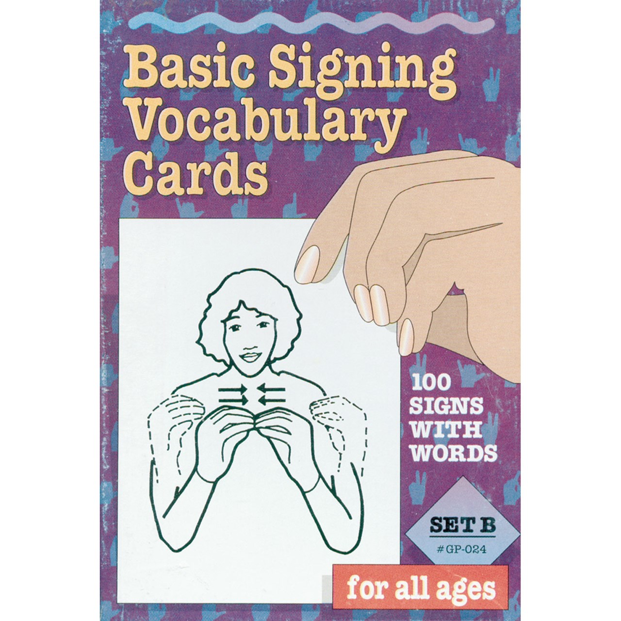 Basic Signing Vocabulary Cards - Set A -100 Cards - Walmart.com