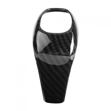 Gear Shift Head Trim,Carbon Fiber Style Car Gear Shift Trim Gear Shift ...