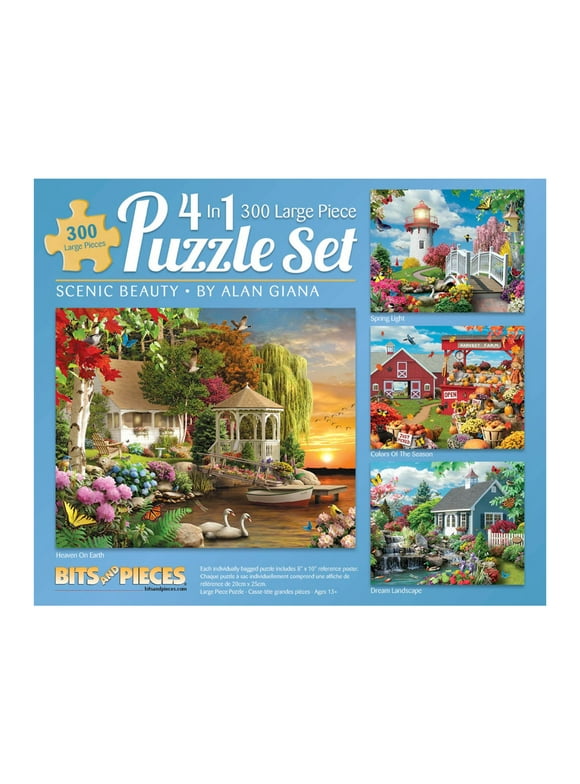 300 Piece Jigsaw Puzzles in Puzzles - Walmart.com