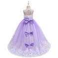 Children's Dress Sleeveless Round Neck Exquisite Embroidered Beads ...