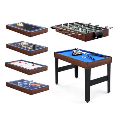 Triumph 3-in-1 Multigame Air Hockey, Billiards Pool and Table Tennis ...