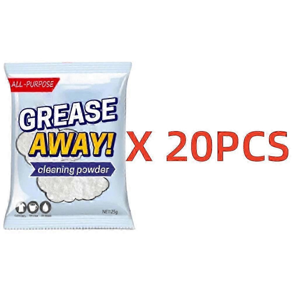 20pcs Grease Away Powder Cleaner All-Purpose Cleaning Powder Ultra ...
