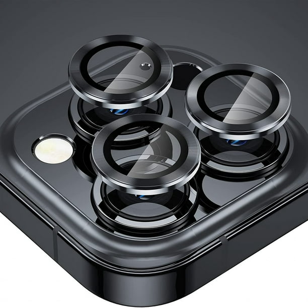 Dteck Camera Lens Protectors for iPhone 13 Pro, Metal Full Cover ...