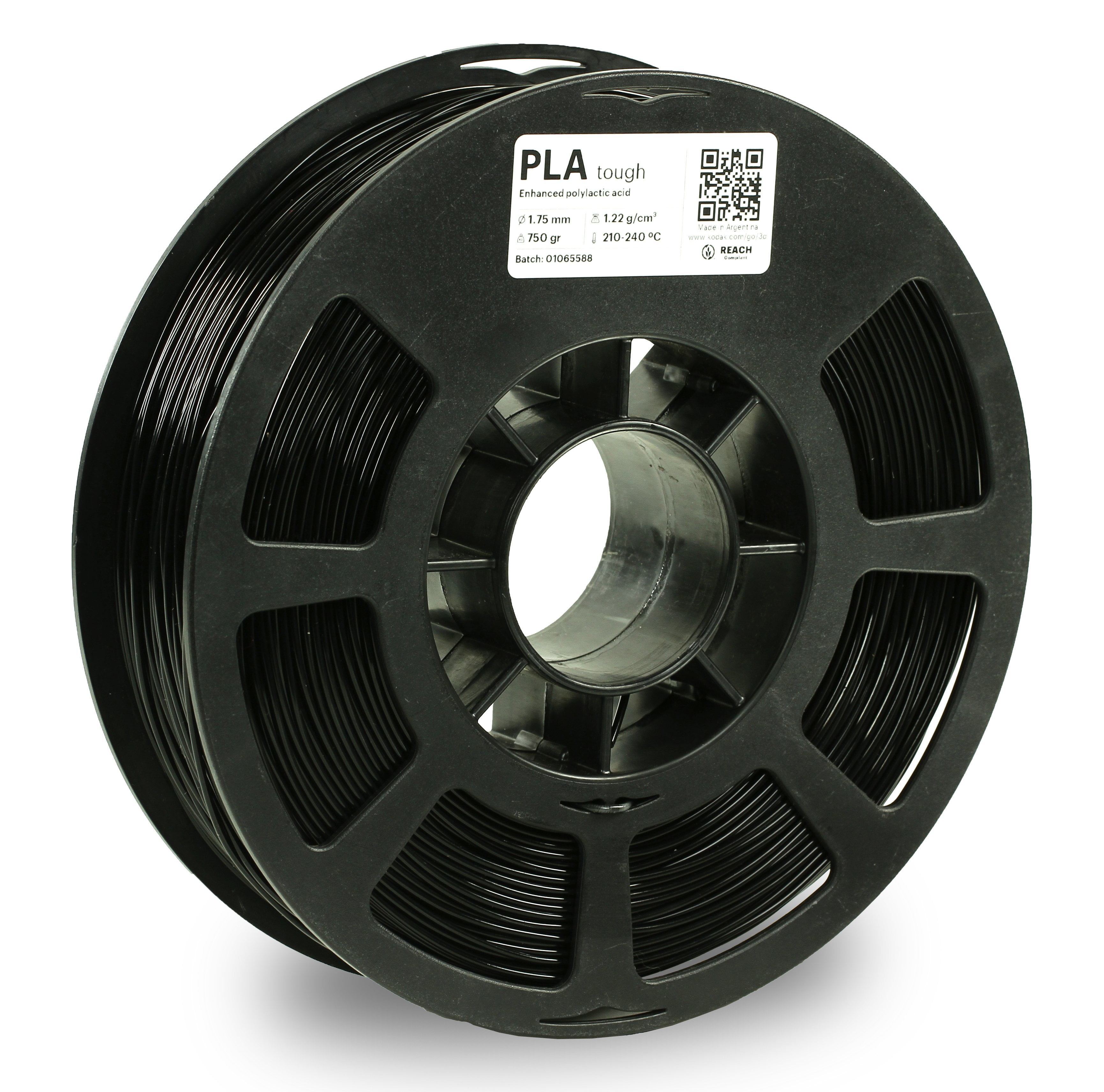 Kodak 3D Printing PLA Tough Filament 1.75mm (Black) - Walmart.com