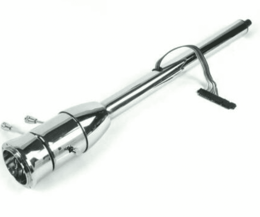 30 Inch Polish Stainless Steel GM Manual Floor Shift Steering Column ...