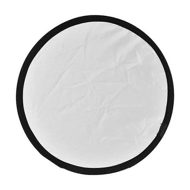 White+Silver Light Reflector Light Diffuser Collapsible for Studio ...