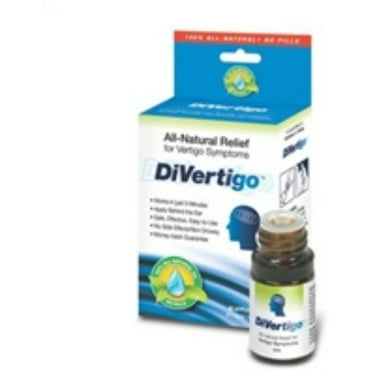 DiVertigo 2 Pack Vertigo Relief Liquid Drops, 5 ml, All-Natural, Fast ...