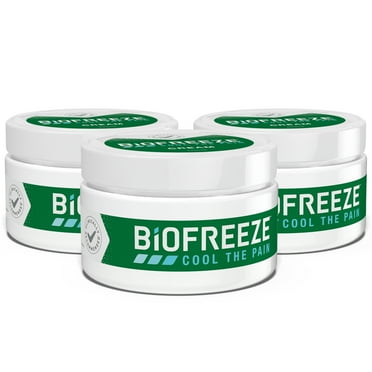 BioFreeze Professional 4 fl oz Gel Tube 3 Pack Pain Relief Arthritis ...