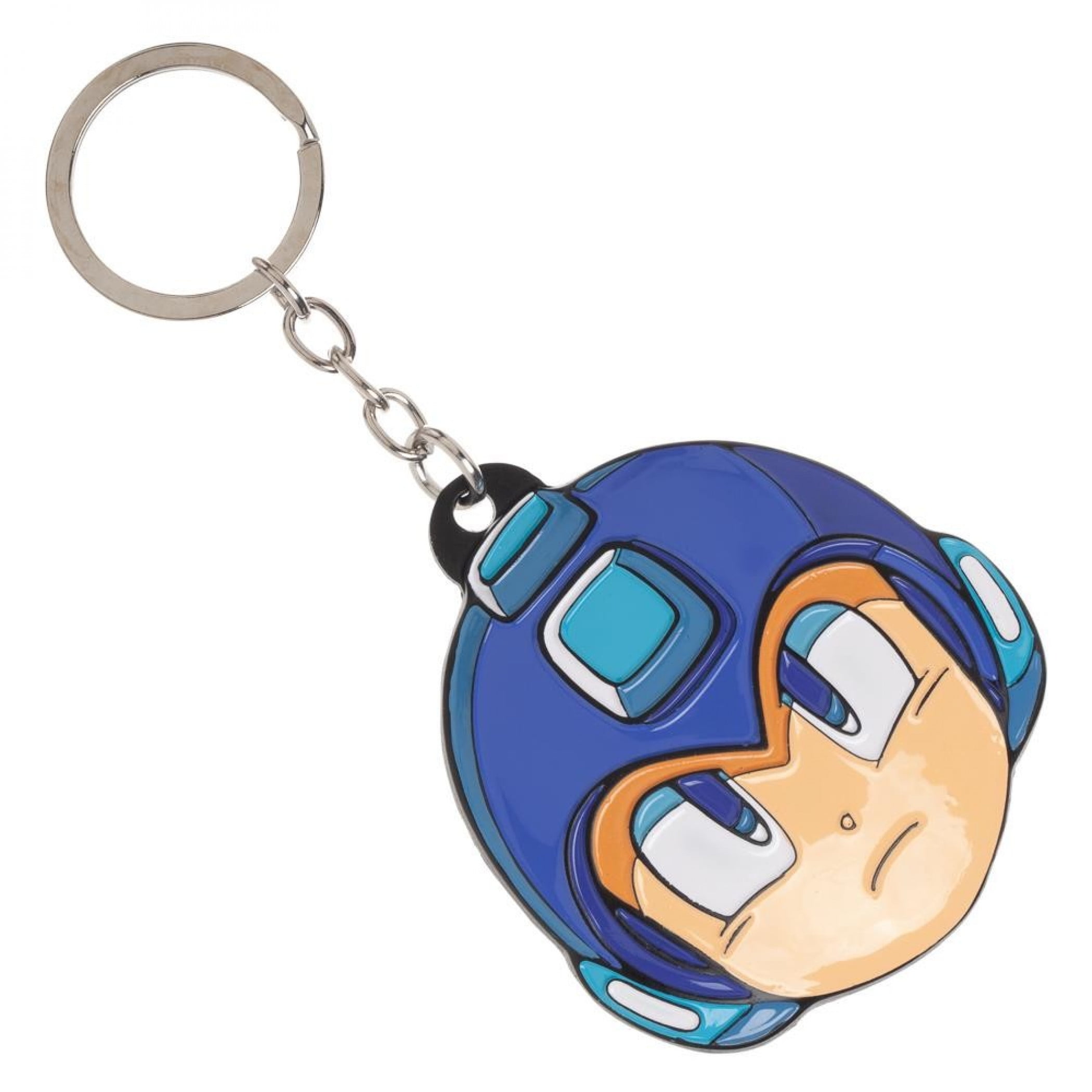 Mega Man Face Keychain - Walmart.com