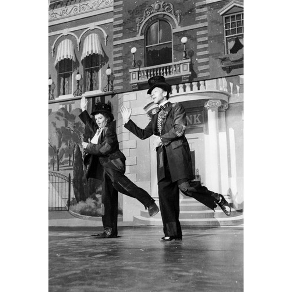 Fred Astaire Judy Garland Easter Parade Dancing As Tramps 24x36 Poster ...