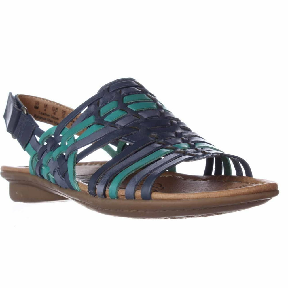 Naturalizer - Womens naturalizer Westerly Woven Flat Slingback Sandals ...