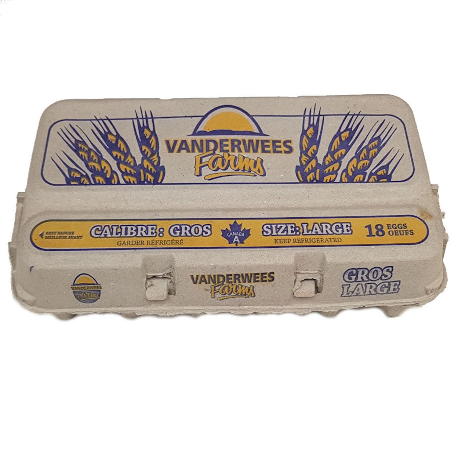 Vanderwees Farms Large White Eggs - Walmart.ca