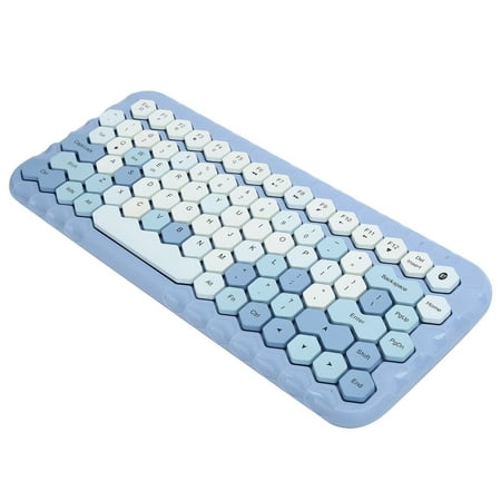 Tablet Keyboard, Practical Keyboard 83 Key Layout For IOS Blue Color ...