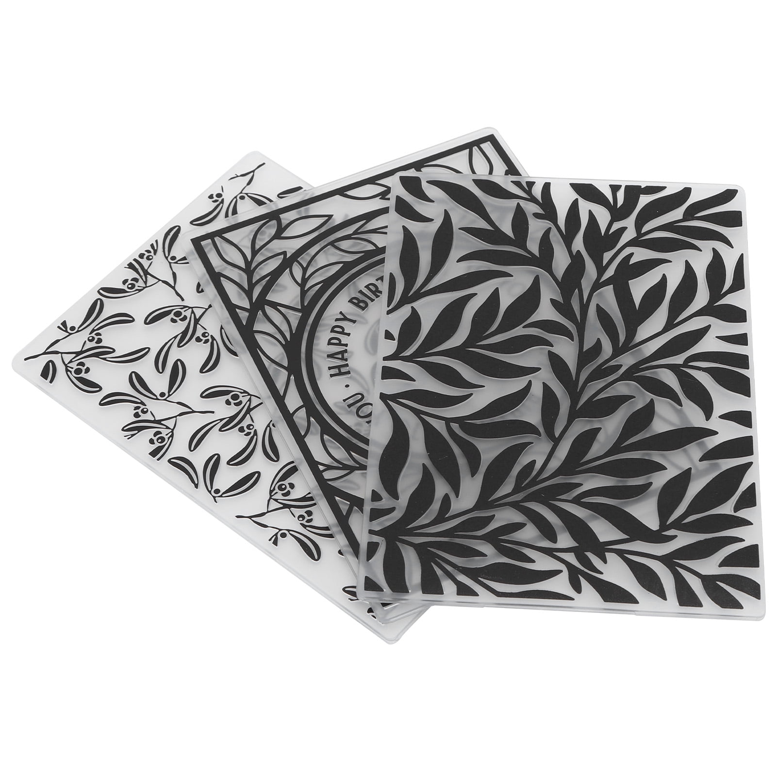 Click here for Dewin Diy Embossing Folder 3pcs Plastic Embossing... prices